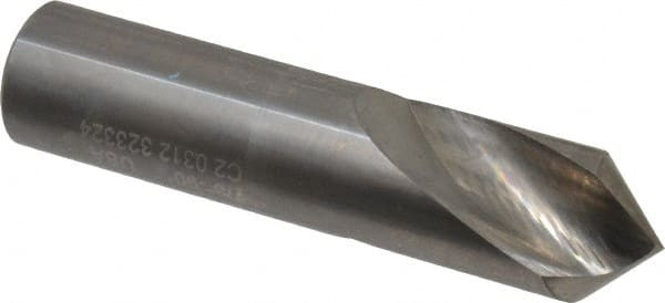 Accupro 90°, 4" OAL, 2-Flute High Performance Solid Carbide Spotting ...