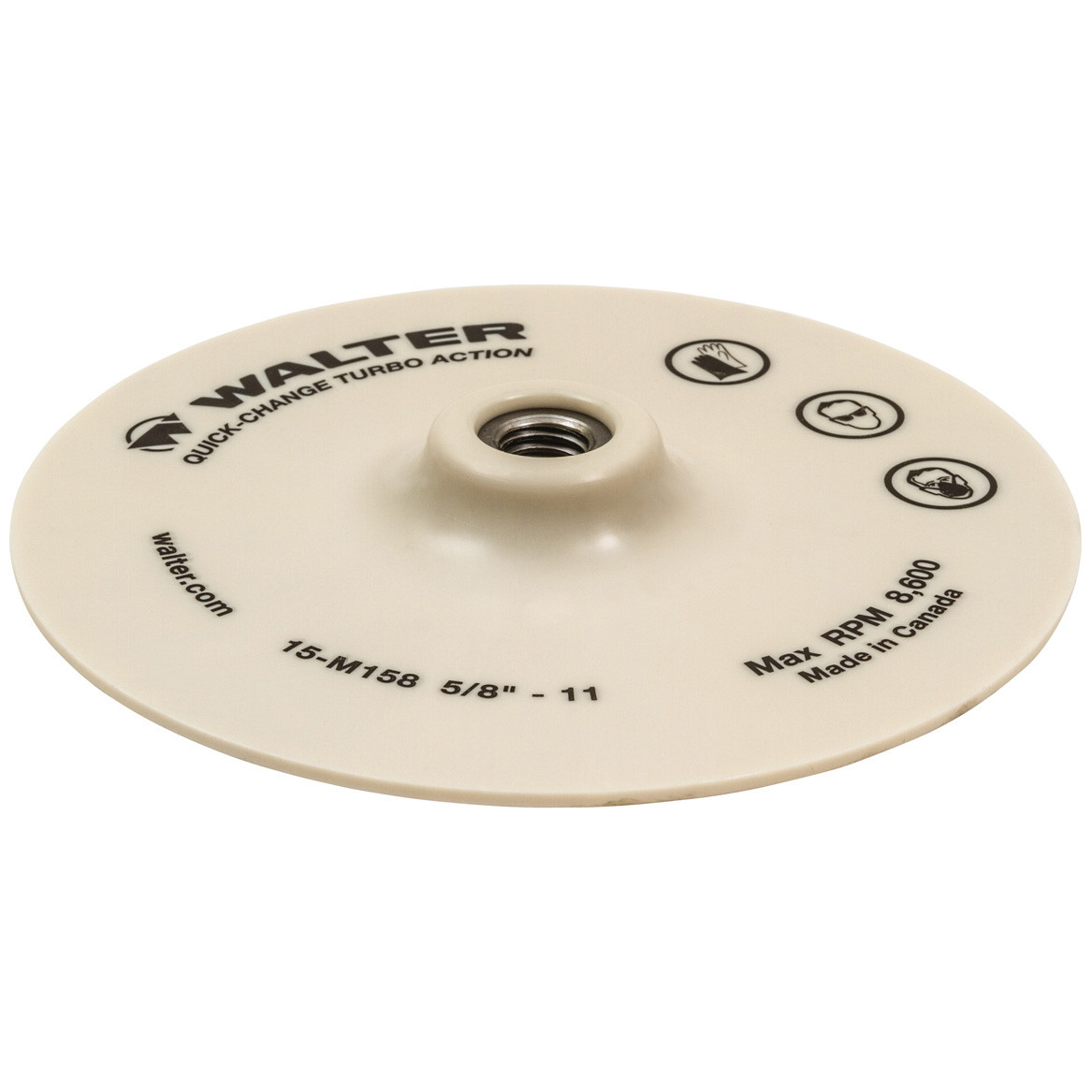 Walter Surface Technologies TURBO Quick-Change Backing Pads| Penn Tool ...