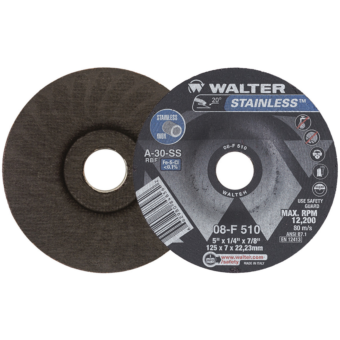 Walter Surface Technologies STAINLESS™ Grinding Wheels| Penn Tool Co., Inc