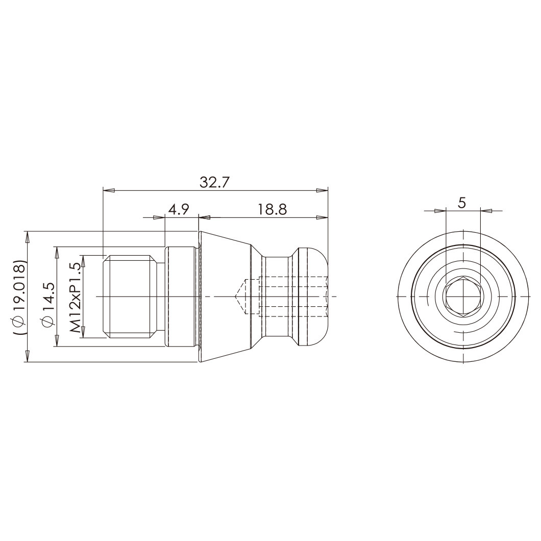 Hold Everything Centering Pull Bolt - Type 65 Chuck - FJ-AA26| Penn ...