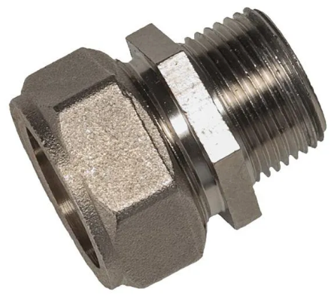 RapidAir MaxLine® 1" Straight Tubing x 1" Male NPT Adapter Fitting ...
