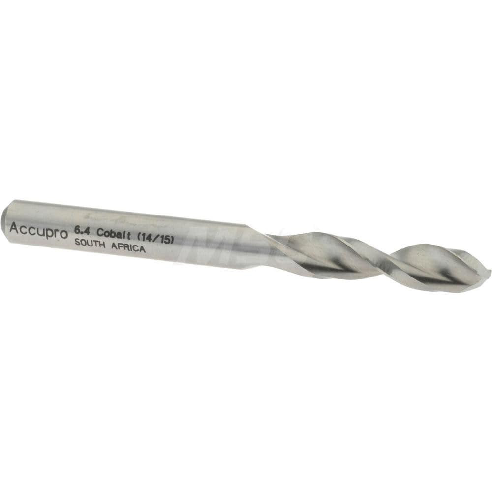 Accupro 0.252" 130° Parabolic Flute Cobalt Screw Machine Drill Bit ...