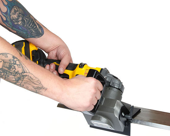 Heck 2 In 1 Bevel Mill® Cordless Plate Beveler & Weld Shaver - 2700 ...