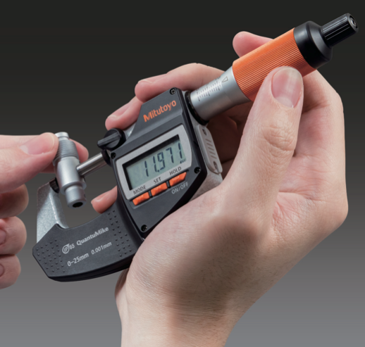 Mitutoyo QuantuMike Digimatic Micrometer with SPC Data Output, 0-1 ...
