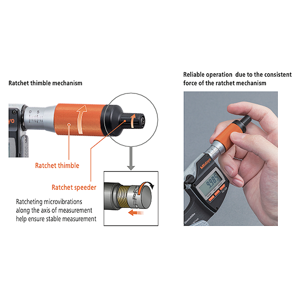 Mitutoyo QuantuMike Digimatic Micrometers with SPC Data Output| Penn ...