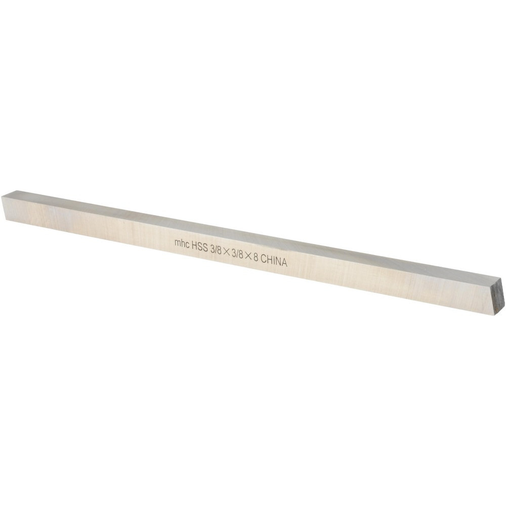 Value Collection Tool Bit Blank: 3/8" Wide, 3/8" High, 8" OAL, M2 High ...