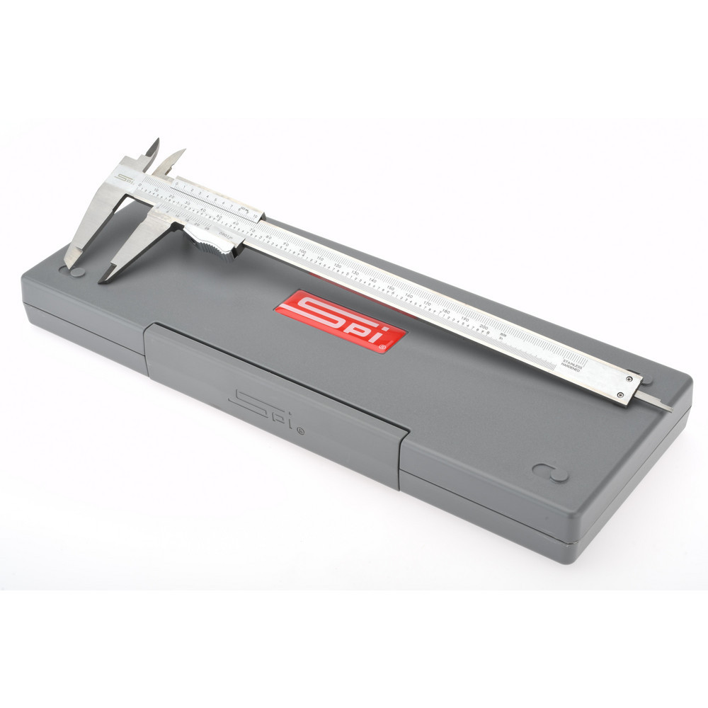SPI Vernier Caliper: 0 to 8", 0.0015" Accuracy, 0.001" Graduation ...