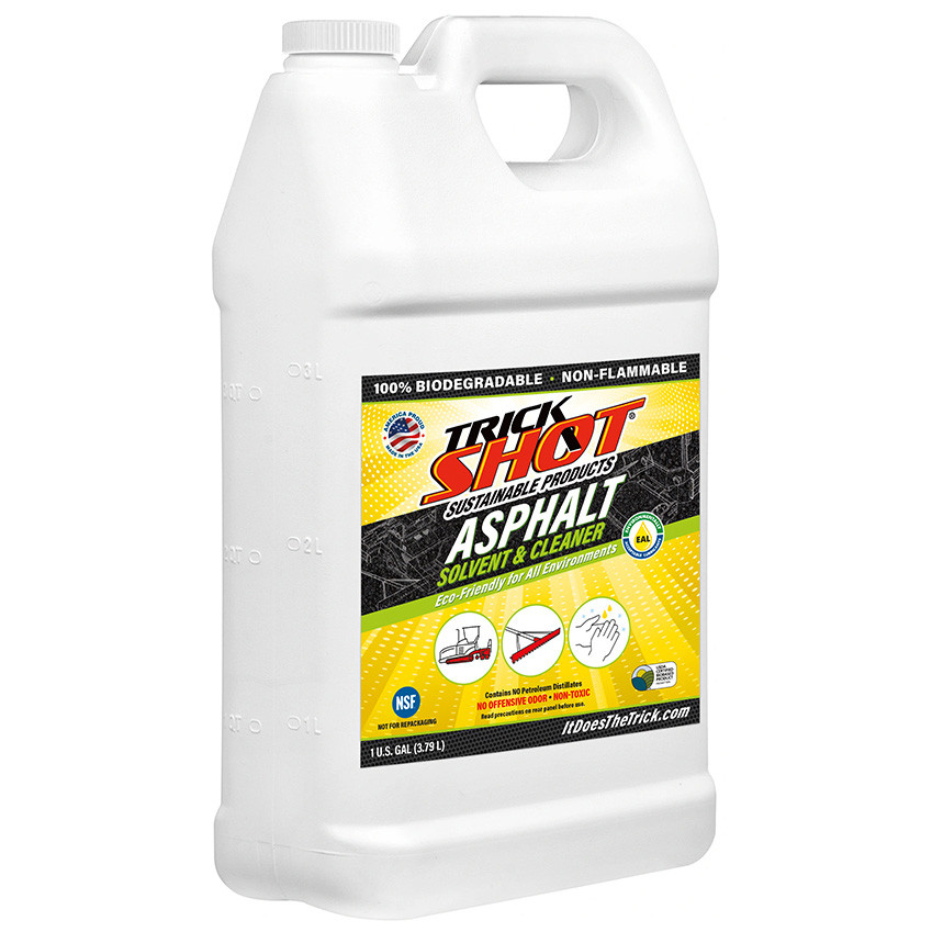 Trick Shot Asphalt Solvent & Cleaner, 1 Gallon Container - TSASPH1GAL ...