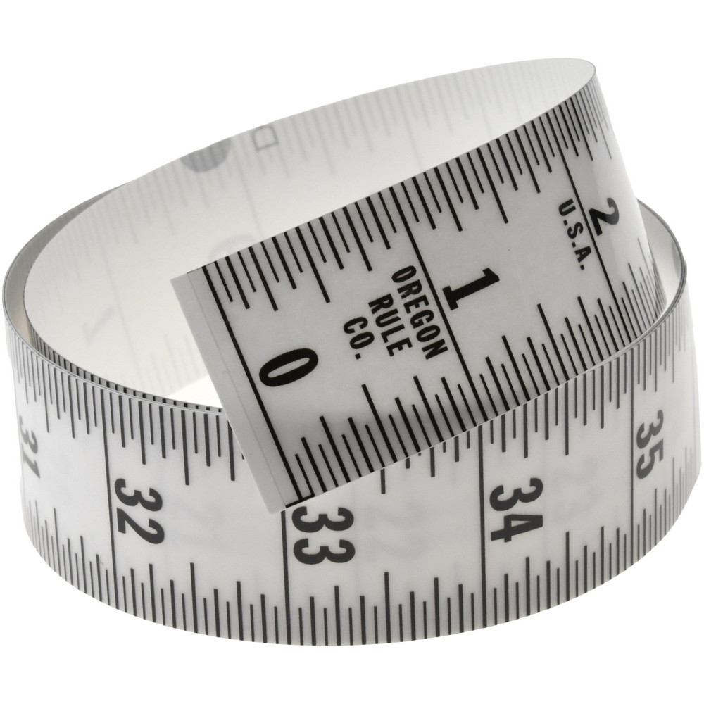 Made in USA 3 Ft. Long x 1-1/4 Inch Wide, 1/16 Inch Graduation, Clear ...