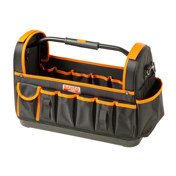 Bahco 19" Open Tool Bag with Hard Bottom - BAHFB119A | Penn Tool Co.