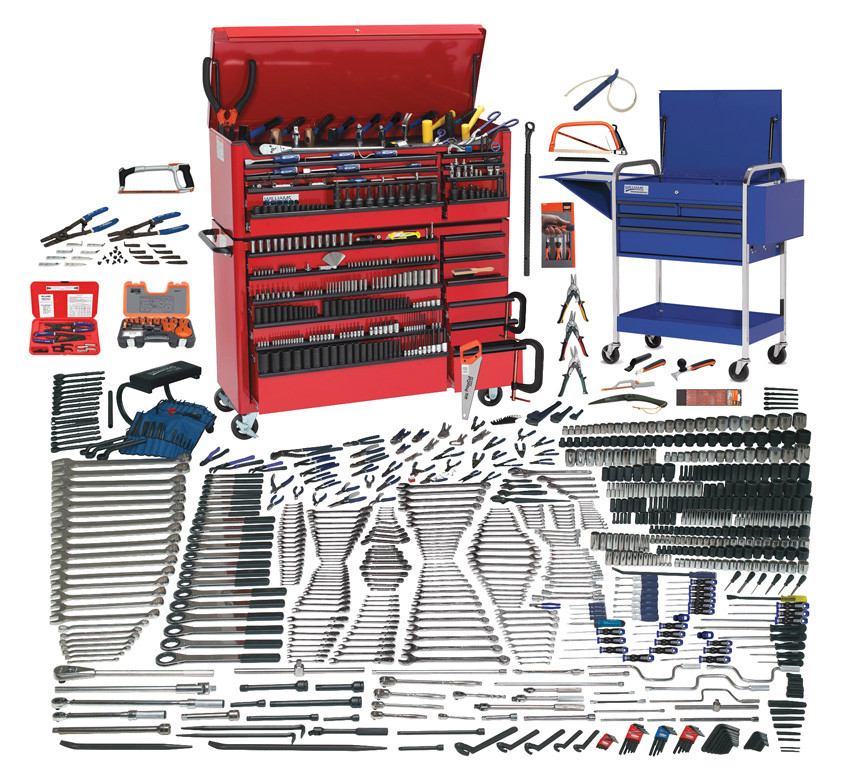 Williams Industrial Tools Mammoth Tool Set with Tool Boxes ...