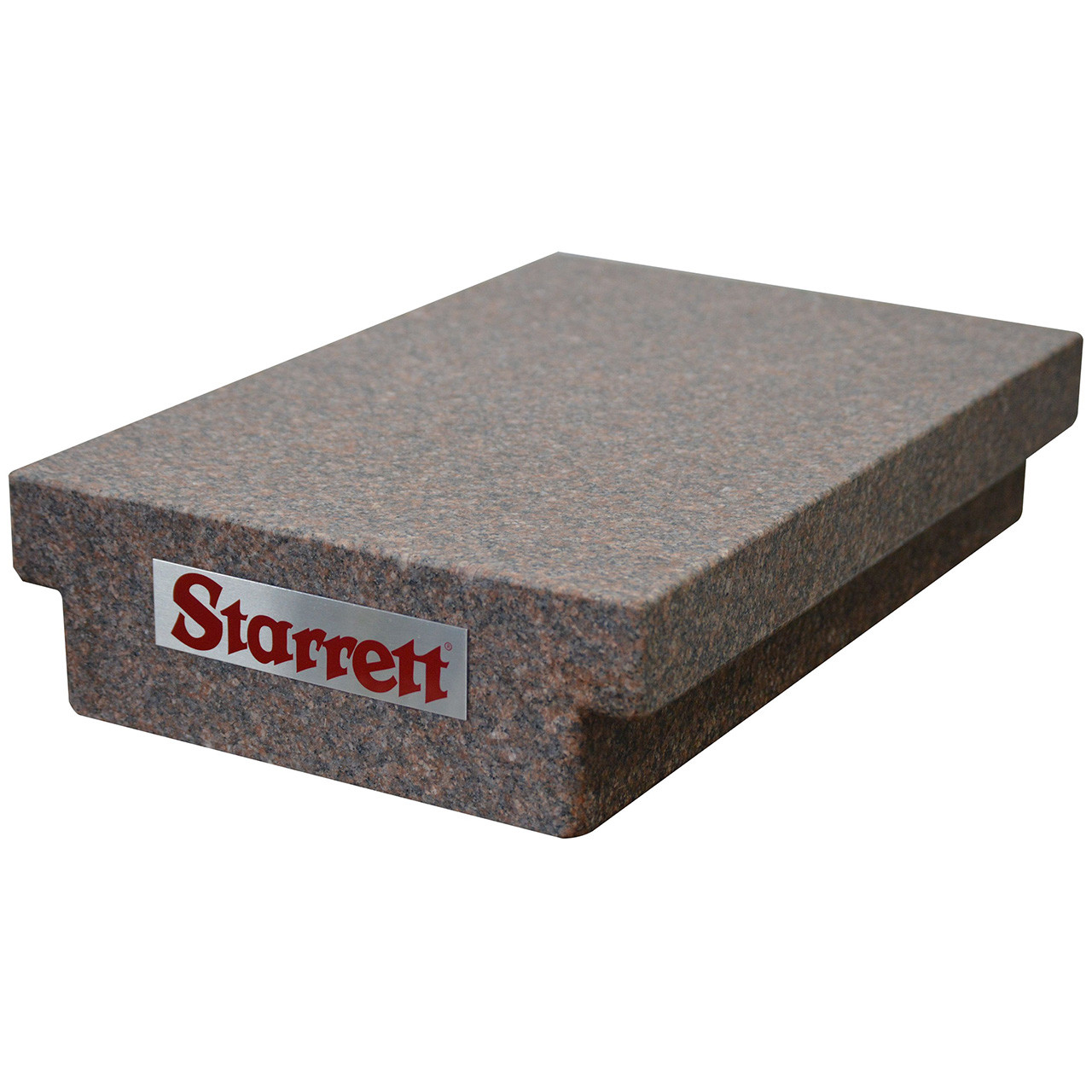 Starrett Superior Red Granite Surface Plates, Two Ledges | Penn Tool Co.