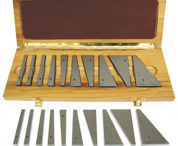 Precise 12 Piece Angle Block Set, 3" Long x 1/4" Thick - ABA-012| Penn ...