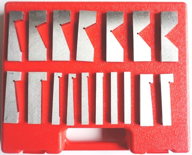 Precise 17 Piece Angle Block Set In Fitted Case - ABS-170 - Penn Tool ...