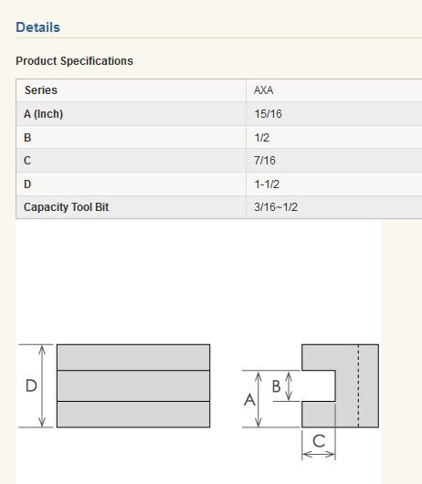 Precise #1 Turning and Facing Holder for AXA-100 - 250-101| Penn Tool ...
