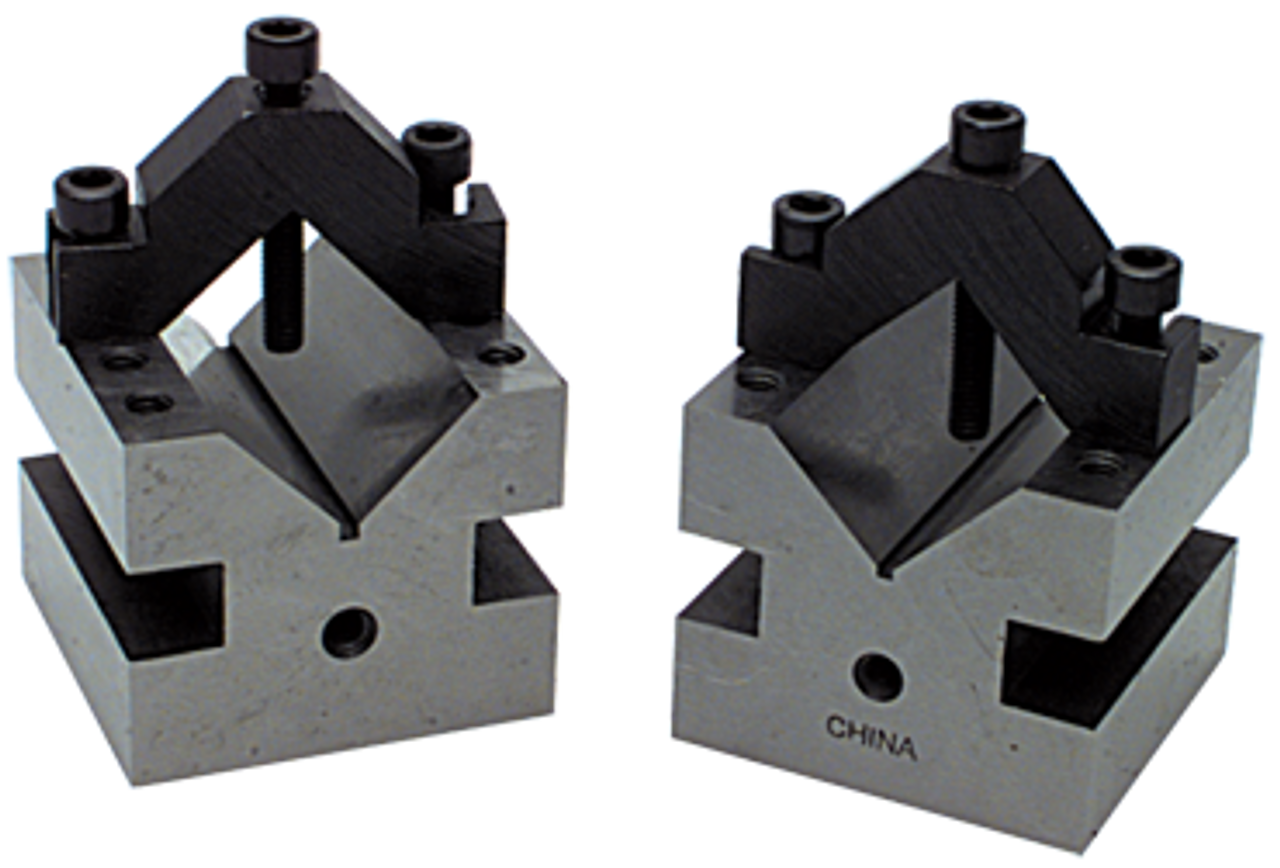 Precise Ultra Precision V Block And Clamp Set Penn Tool Co Inc