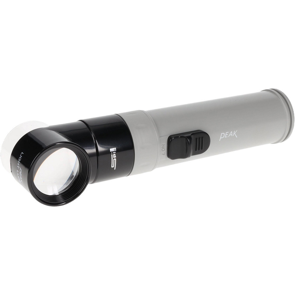 SPI Light Loupe, Handheld Lighted Magnifier, 10x, Round, Plastic ...