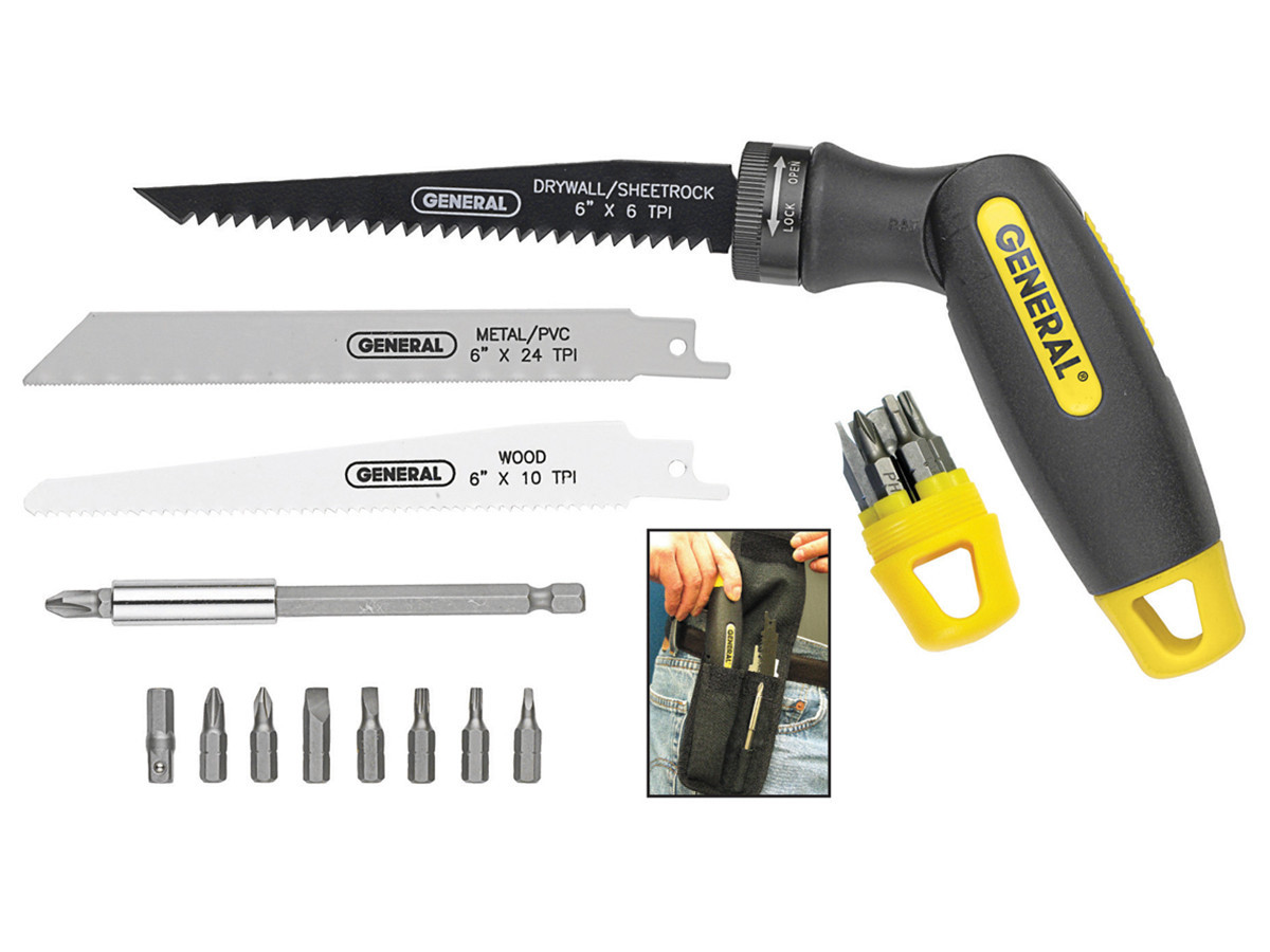 General Tool 14-piece Quad Saw/Driver Set - 86014-1| Penn Tool Co., Inc