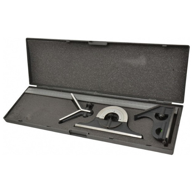 SPI Combination Square Set, 4 Piece, with Cast Iron Head, 18" E/M - 13 ...