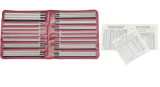 Fisher Pee Dee Thread Measuring Wires Mfg.#16 - 100-370| Penn Tool Co., Inc