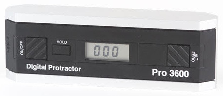 Pro-Tronic PRO-3600 Digital Level Protractor Inclinometer, 0.01º ...