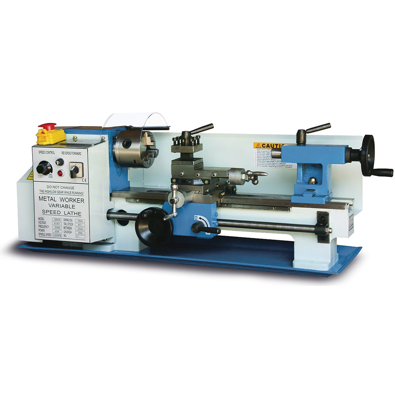 Baileigh PL-714VS-V2 Variable Speed Bench Top Lathe - BA9-1228214| Penn ...