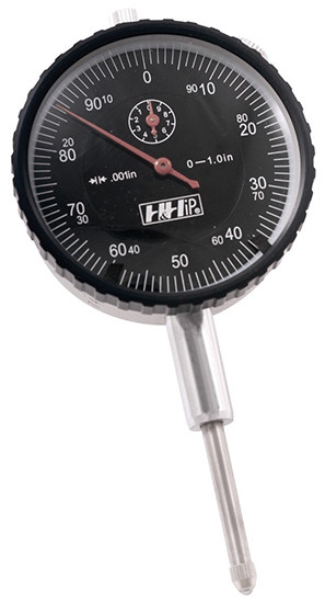 Precise Pro-Series 0-1" AGD Group 2 Type Black Face Dial Indicator ...