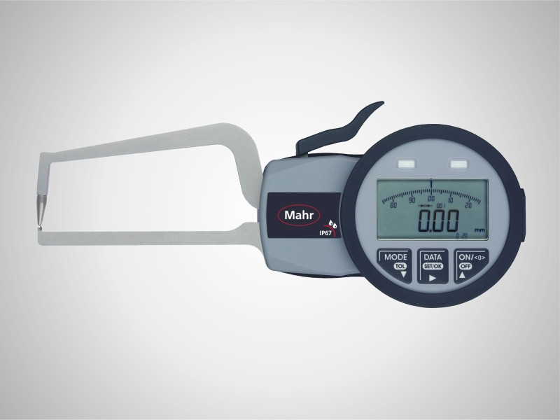 Mahr MaraMeter Electronic Caliper Gage for External Measurement 838 EA ...