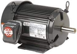 U.S. Motors 3/4 hp, TEFC Enclosure, No Thermal Protection, 1,140 RPM ...