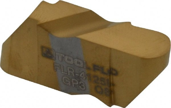 Tool-Flo FLR-4125L GP3 Carbide Grooving Insert TiN Finish, LH, 1/4 ...