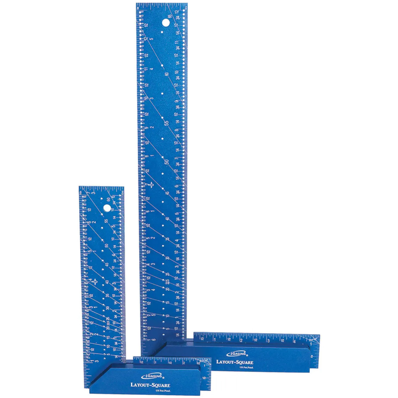 iGaging 175 & 325 mm Layout Square Set - 36-LS-712M| Penn Tool Co., Inc