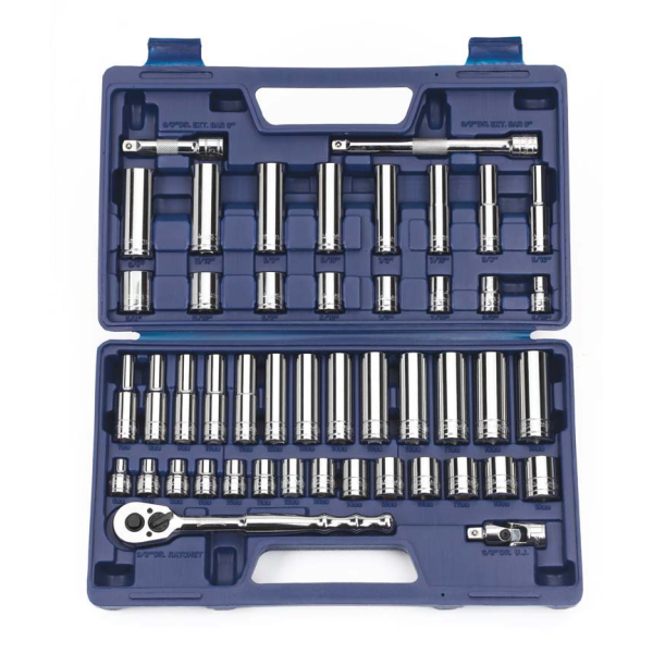 Williams Industrial Tools 47 pc 3/8" Drive 6 & 12-Point SAE & Metric ...