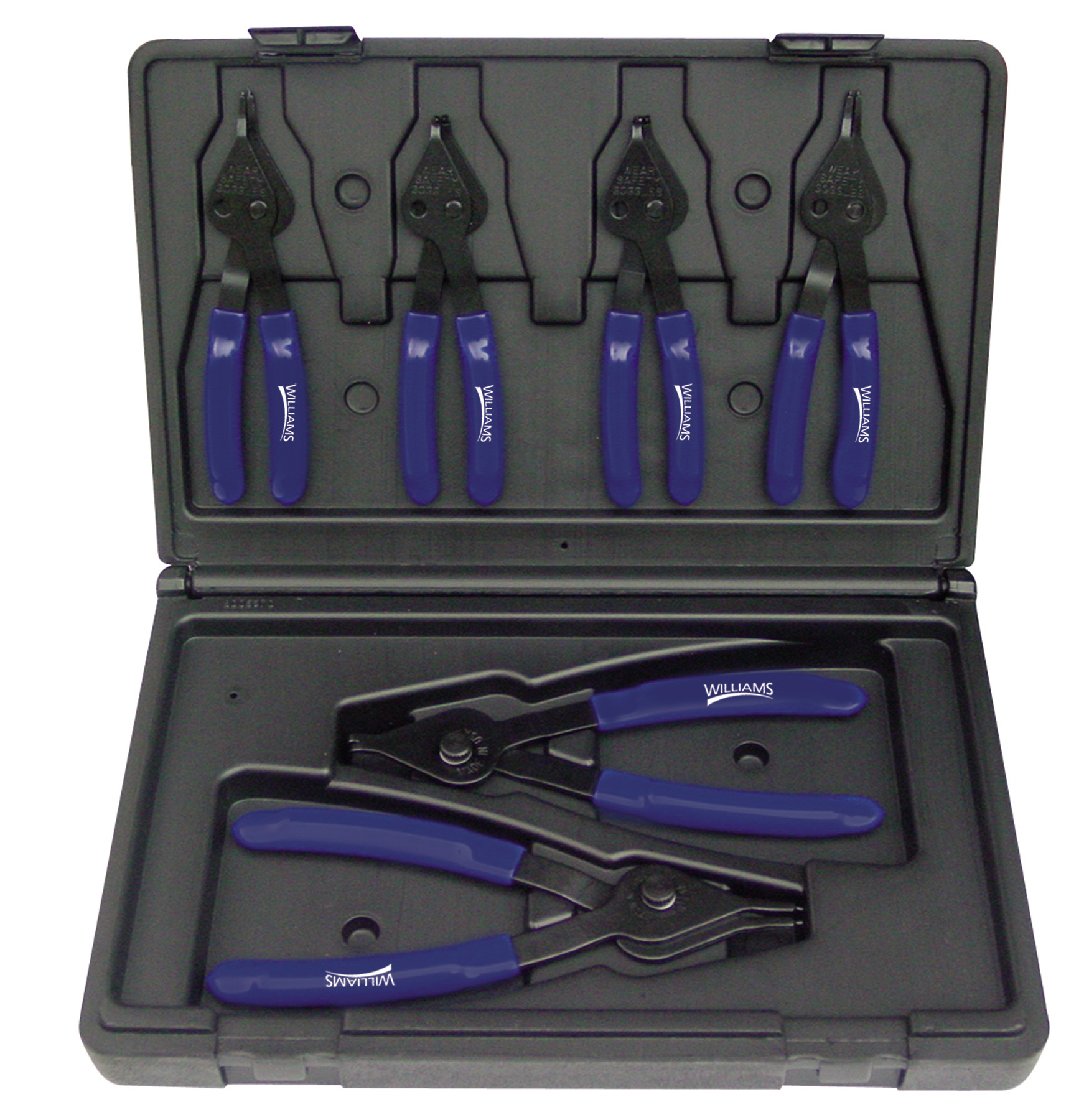 Williams Industrial Tools 6 pc Combination Internal/External Snap Ring ...