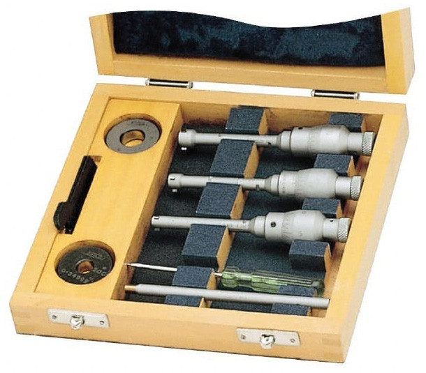 SPI 3-Point Hole-Mike Inside Micrometer Set, 0.150 - 0.275" - 10-700-3 ...