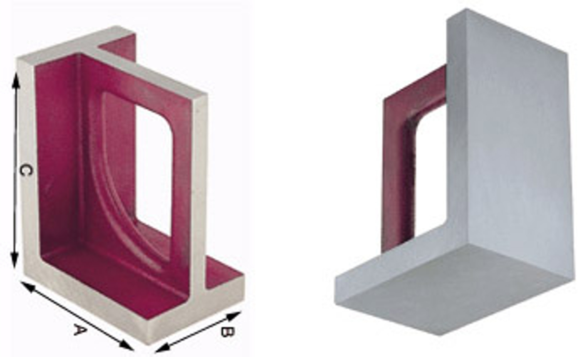 Precise Universal Right Angle Iron Dimension 8 X 9 X 16 Finish Precise Universal Right Angle Iron Dimension 8 X 9 X 16 Finish