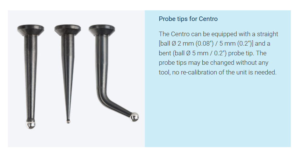 Haimer Coaxial indicator Centro 80.300.00FHN - Penn Tool Co., Inc