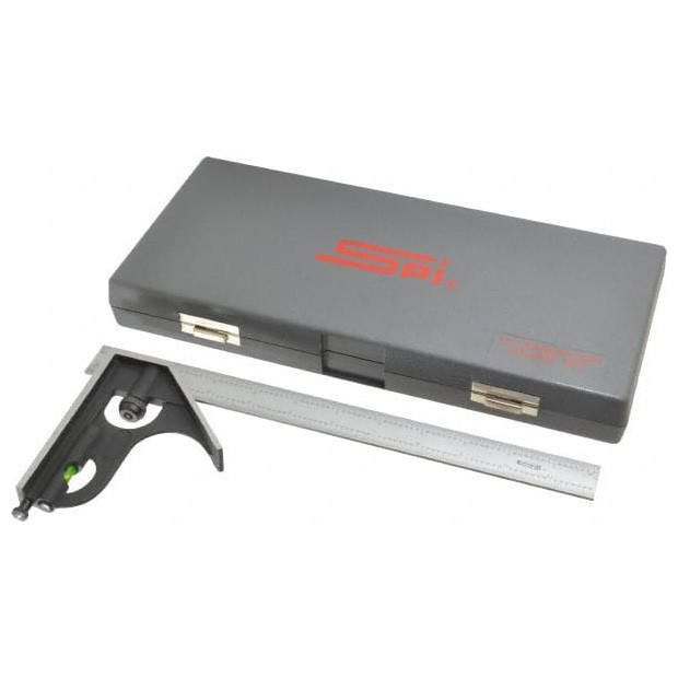 SPI Combination Square Set, 2 Piece, with Cast Iron Head, 12" 4R - 13 ...