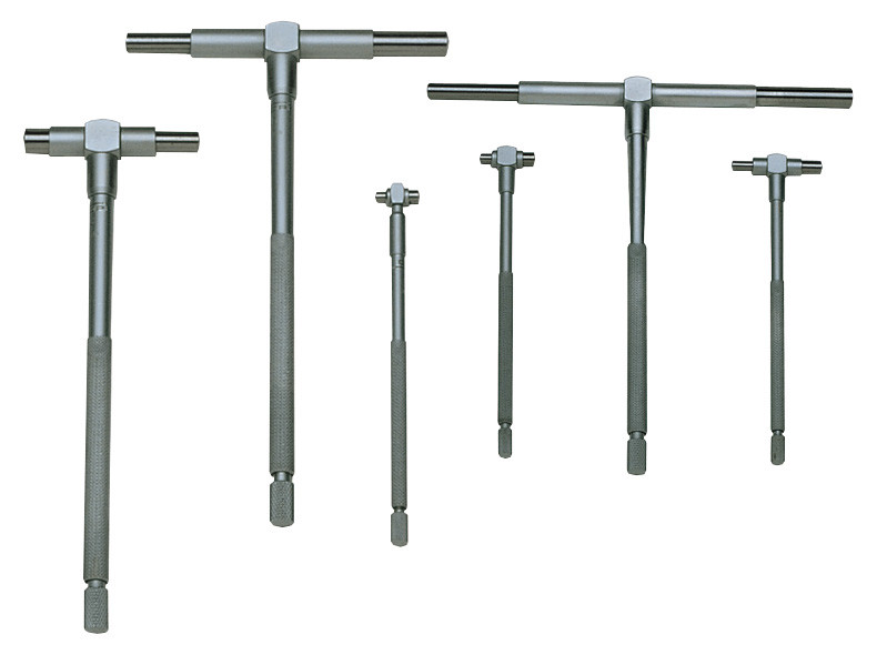SPI Telescoping Hole Gage Set, Satin Chrome, 6 Gages, 5/16 - 6" - 14 ...