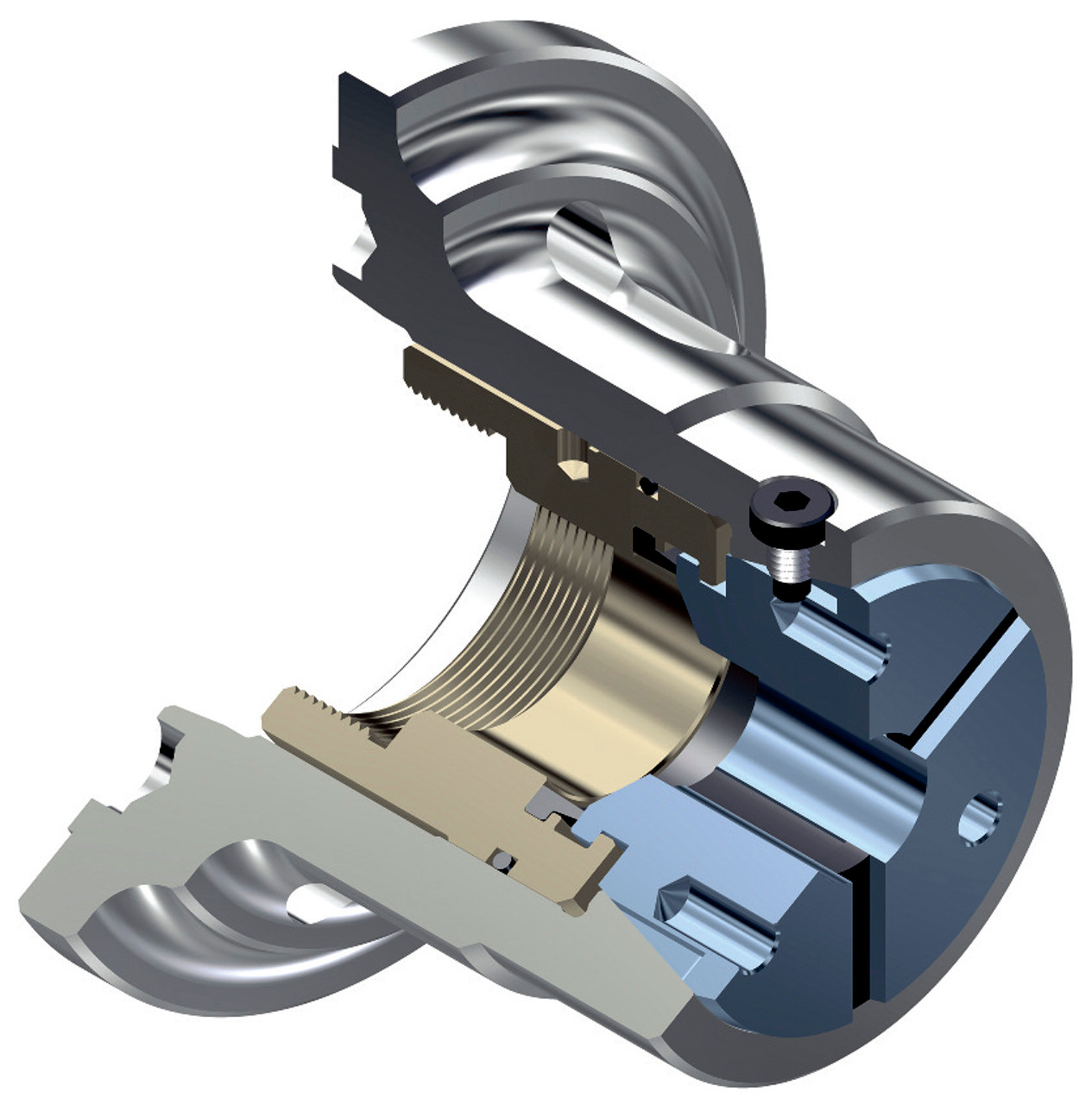 Royal Quick-Grip™ Pullback CNC Collet Chuck, QG-42 Collet, A2-6 Spindle ...
