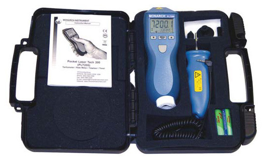 Monarch Instrument Pocket Laser Tachometer PLT200 KIT - 98-664-6 - Penn ...