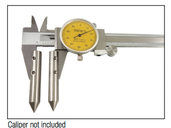 Accurate Centerline Gage fits 12", 18" & 24" Calipers - Z9010 - Penn ...