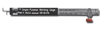 G.A.L. Gage Economy Hi-Lo Welding Gauge Inch - GAL-2| Penn Tool Co., Inc