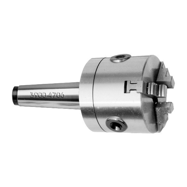 Precise 2MT Morse Taper Shank 3-Jaw Self Centering Chuck - 3900-4706 ...