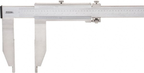 SPI Vernier Caliper, Heavy-Duty, No Upper Jaw, 0-60"/0-1500mm (Not ...