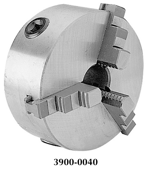 Precise 12" 3-Jaw Self-Centering Plain Back Lathe Chuck - 3900-0040 ...