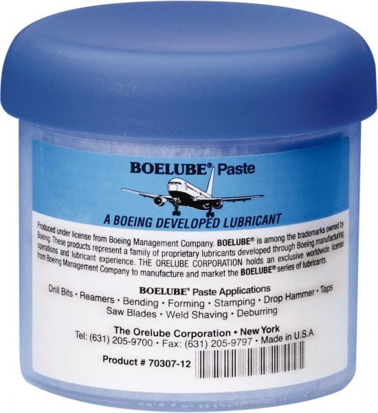 Boelube 12 oz Jar Cutting Fluid Paste, For Use on Ferrous Metals 70307 ...