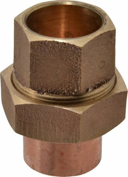 NIBCO 1" Cast Copper Pipe Union C x C, Pressure Fitting B255550 ...