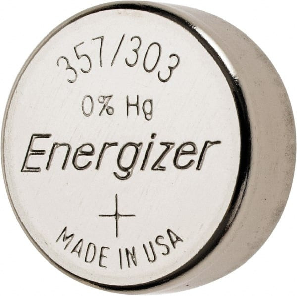 Energizer Size 303/357, Silver Oxide, Button & Coin Cell Battery 1.55 ...