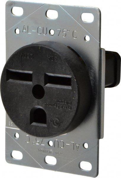 Legrand Pass & Seymour 250 VAC 30A NEMA 6-30R Industrial Grade Brown ...