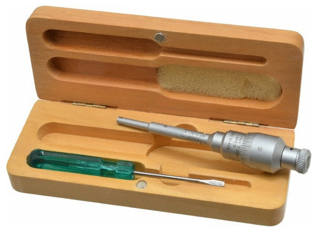SPI 3-Point Hole-Mike Inside Micrometer, 0.175 - 0.225" - 10-702-9 ...